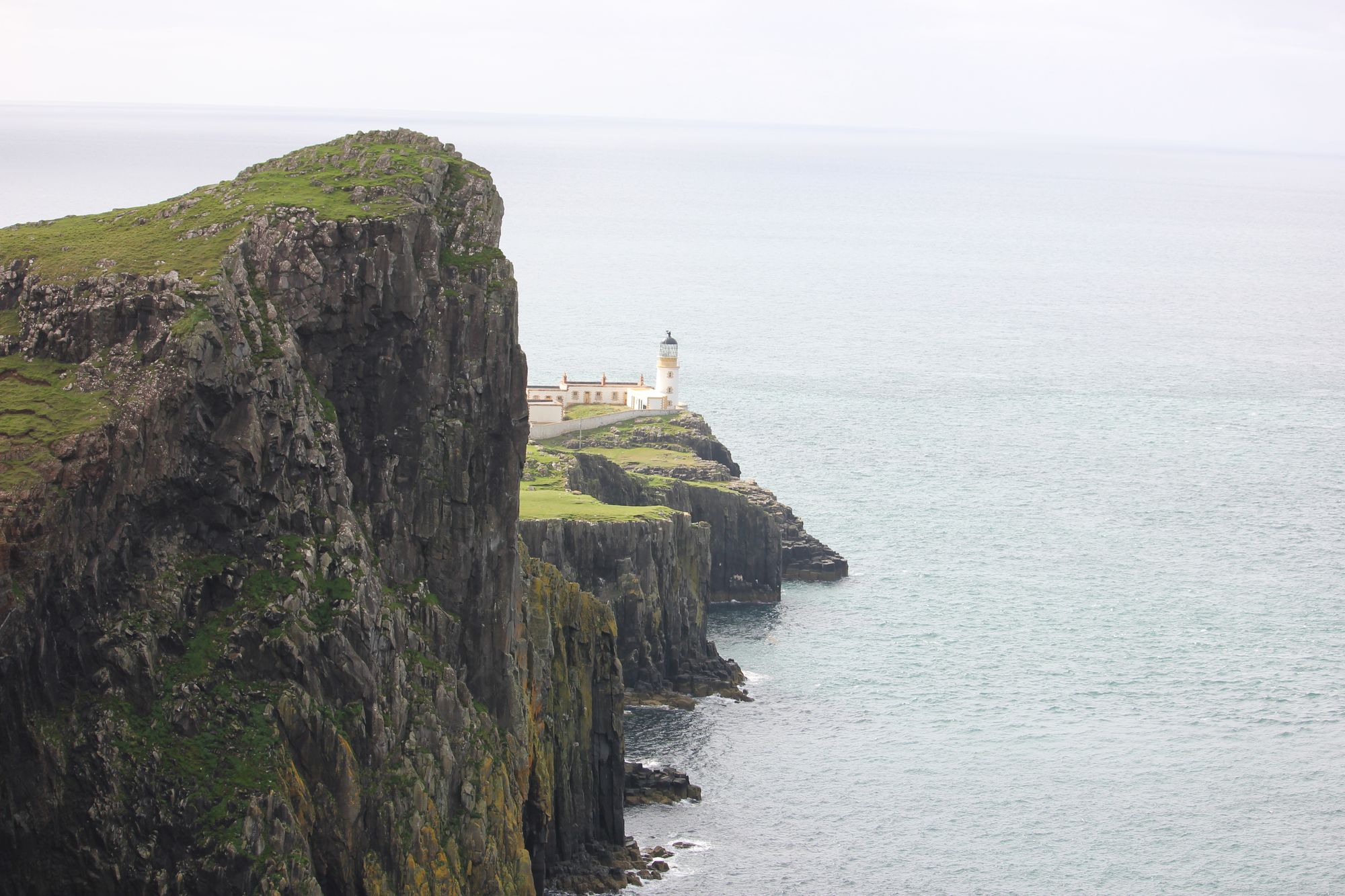 Neist Point Lighthouse In Isle Of Skye Scotland Great Britain Scotland